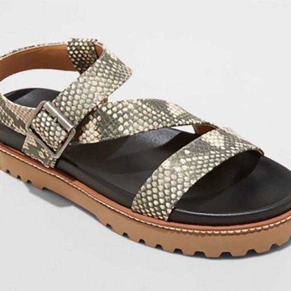 Universal Thread | Shoes | Universal Thread Annika Platform Footbed ...